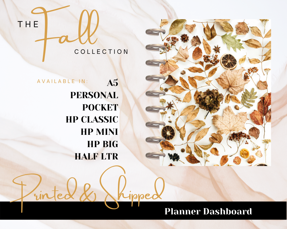 Fall Leaf Dashboard - from The Fall Collection -Fall dashboard aesthet ...