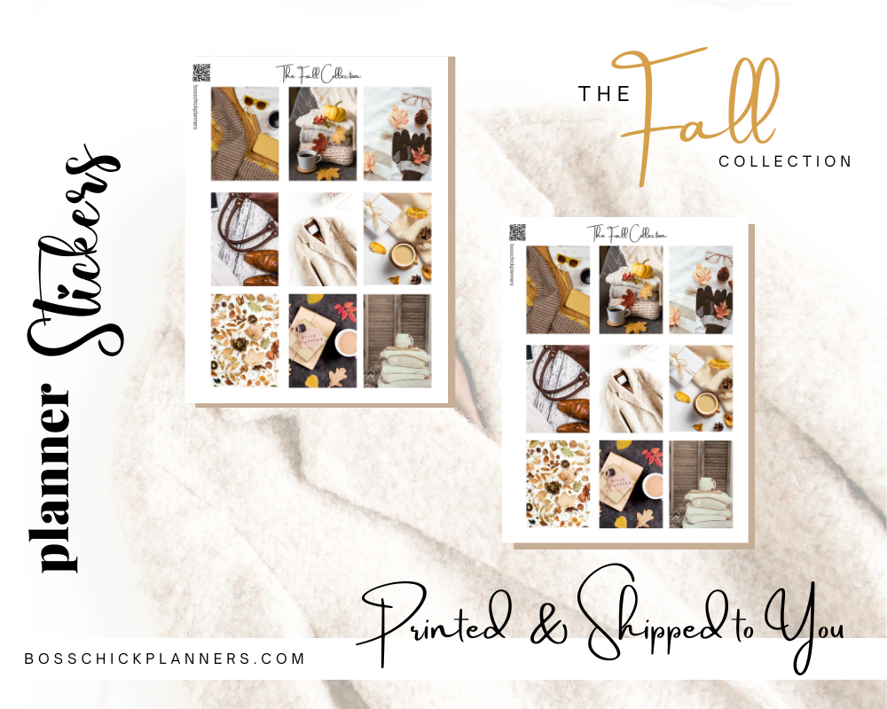 Hello Fall Planner Sticker Sheet Use Fall Autumn planner stickers for ...
